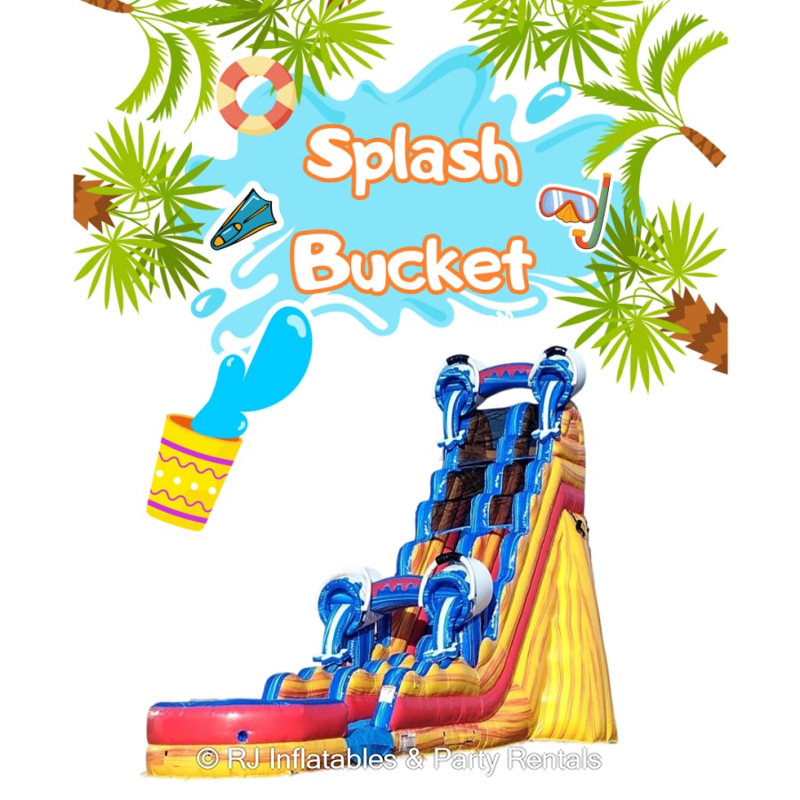 Waterslides- RJ Inflatables in Macon and Warner Robins