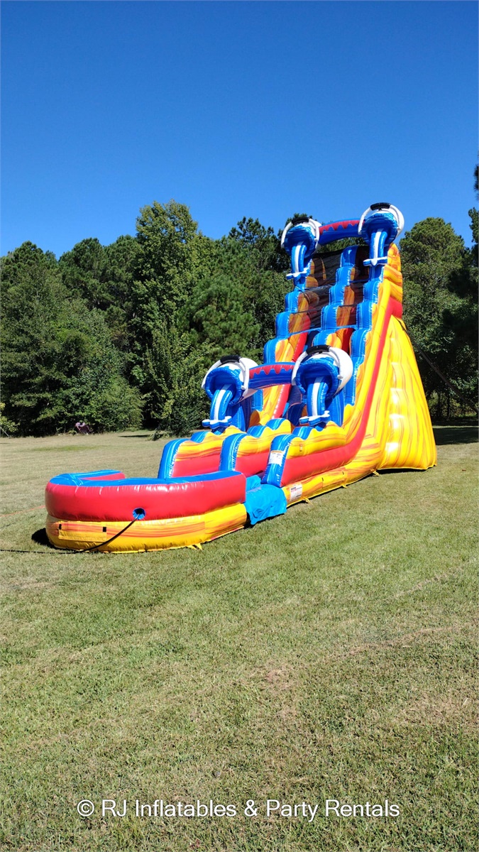 21ft Splash Bucket - Waterslide, Bounce House, Table, and Chair Rentals ...